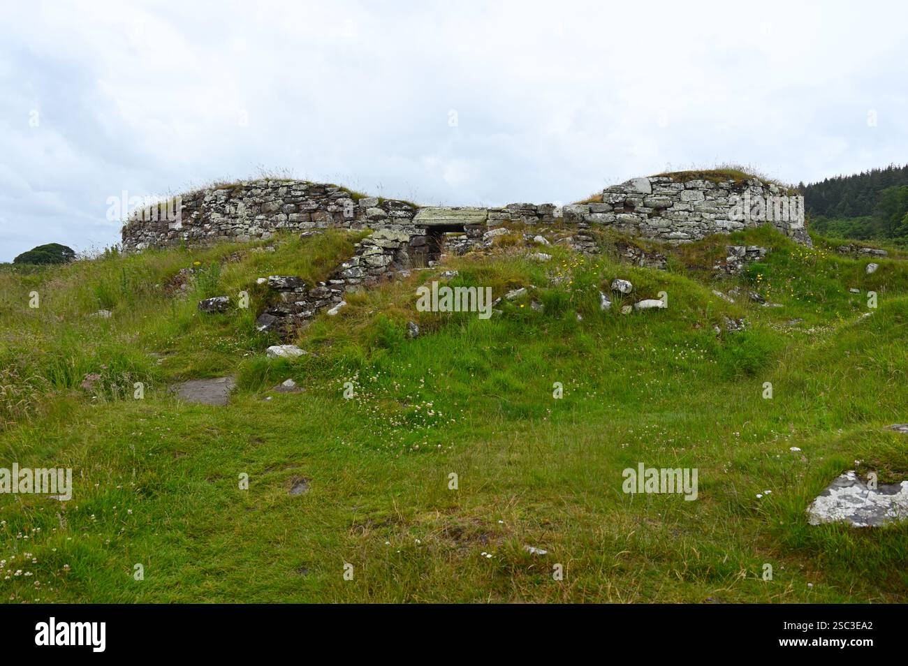 Carn Liath Broch, Historic Environment Scotland property Scottish ...