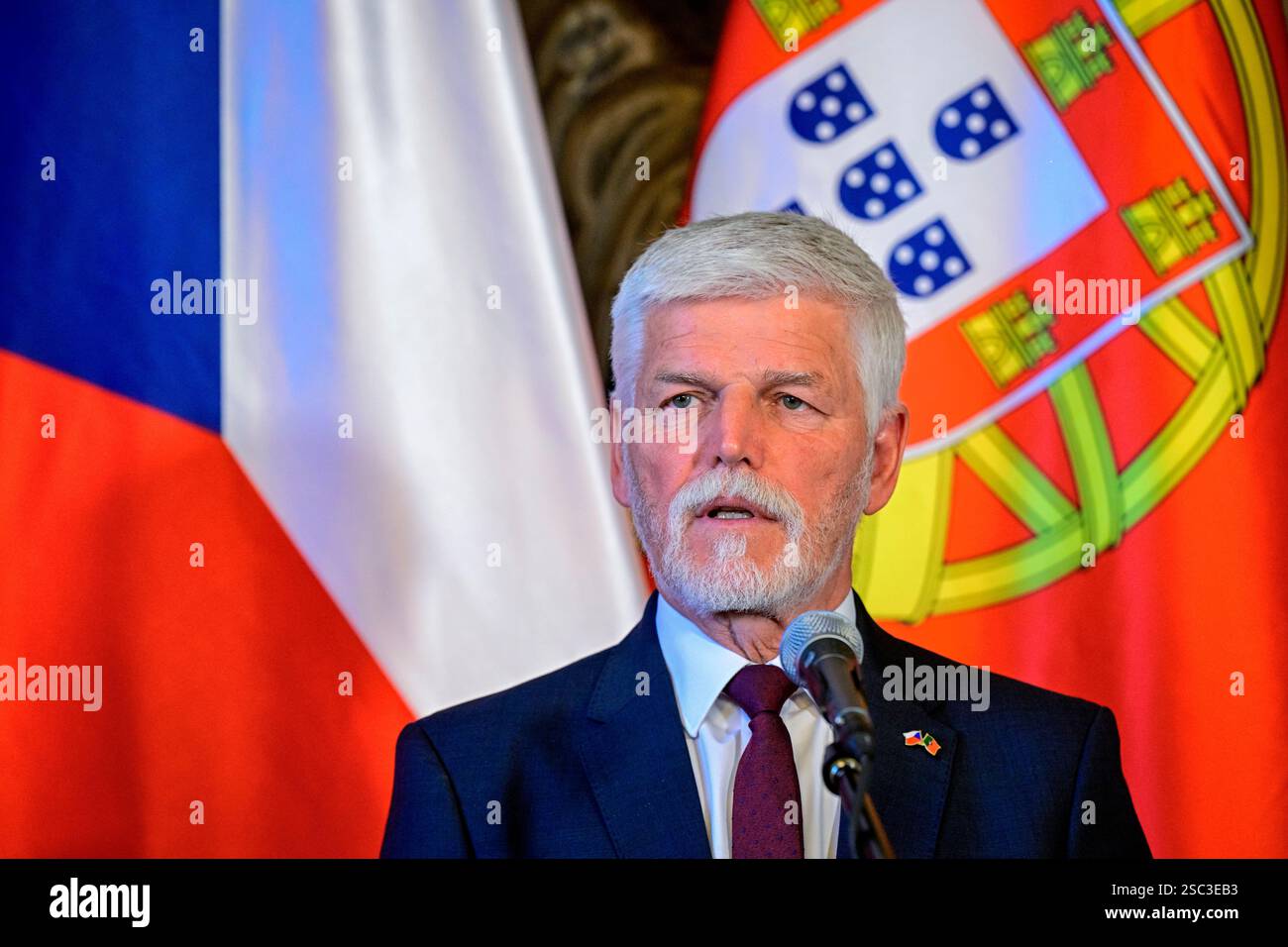 Prague, Czech Republic. 05th Feb, 2025. Czech President Petr Pavel ...
