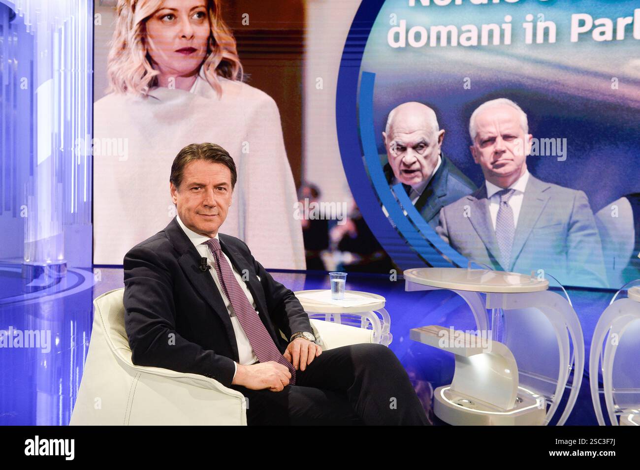 Italy, Rome, February 4, 2025 : Giuseppe Conte, former italian prime ...