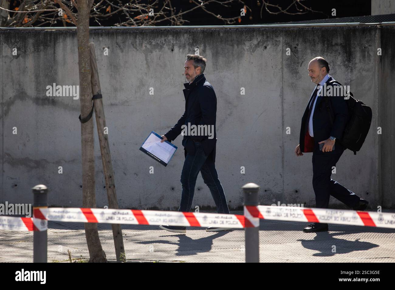 The former coach of the women's national team, Jorge Vilda, on his way ...