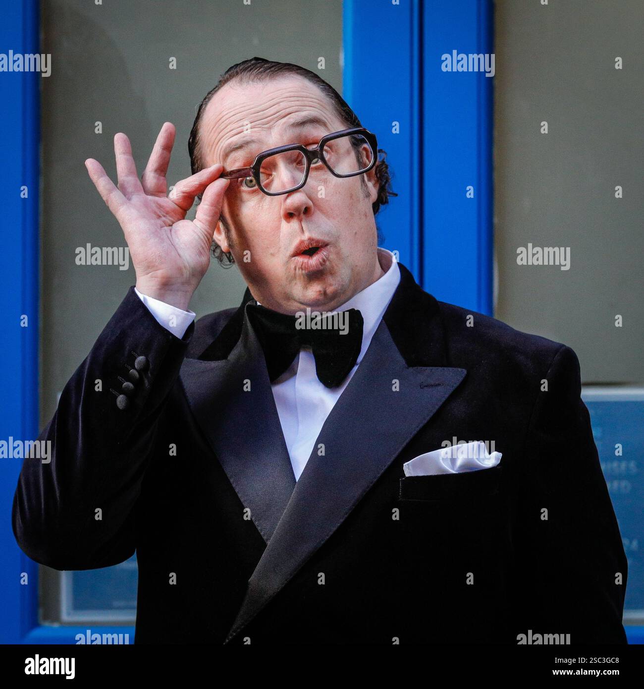 London, UK. 05th Feb, 2025. Bob Golding as Eric Morecambe. Cast members ...