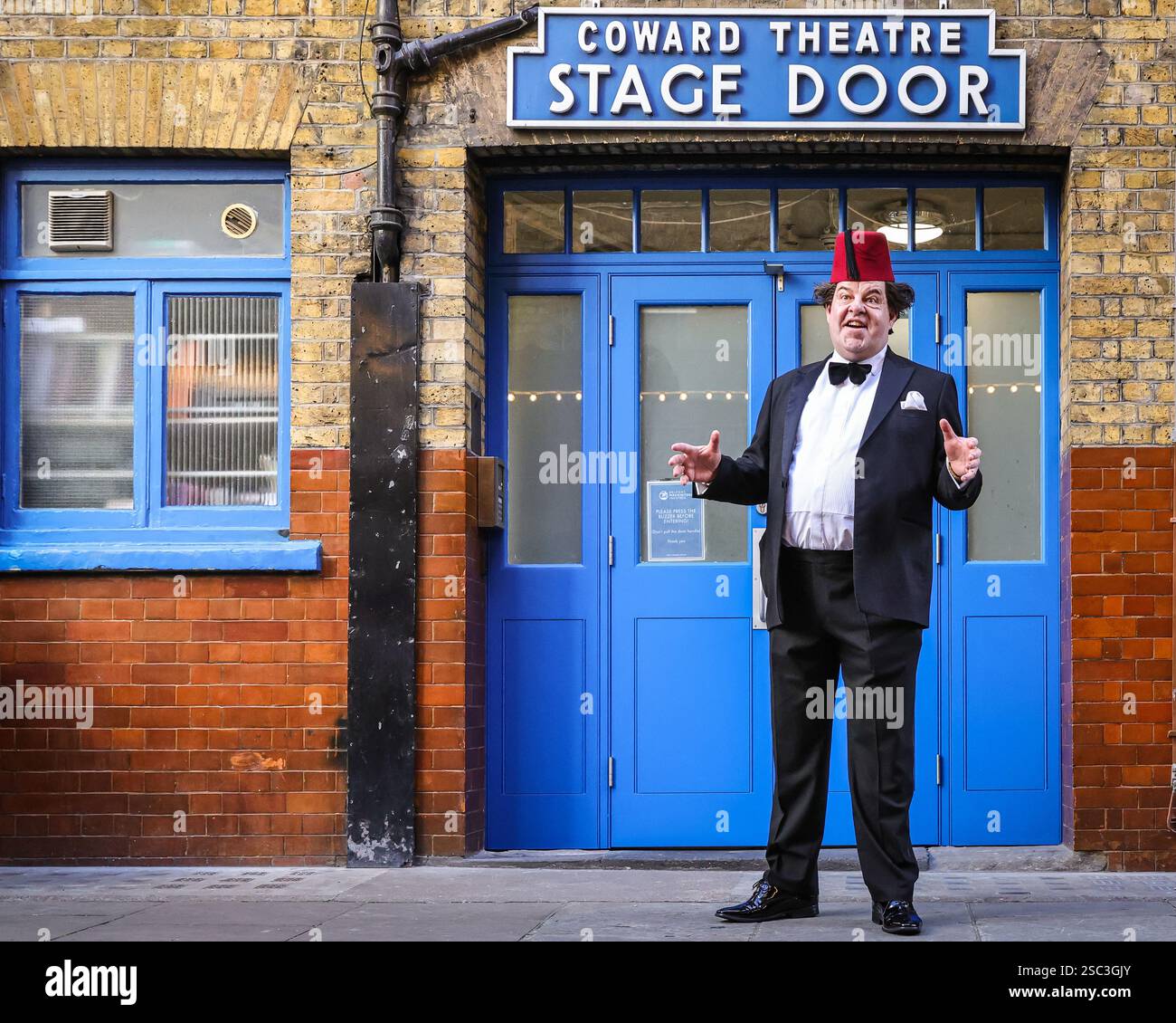 London, UK. 05th Feb, 2025. Damian Williams as Tommy Cooper. Cast ...
