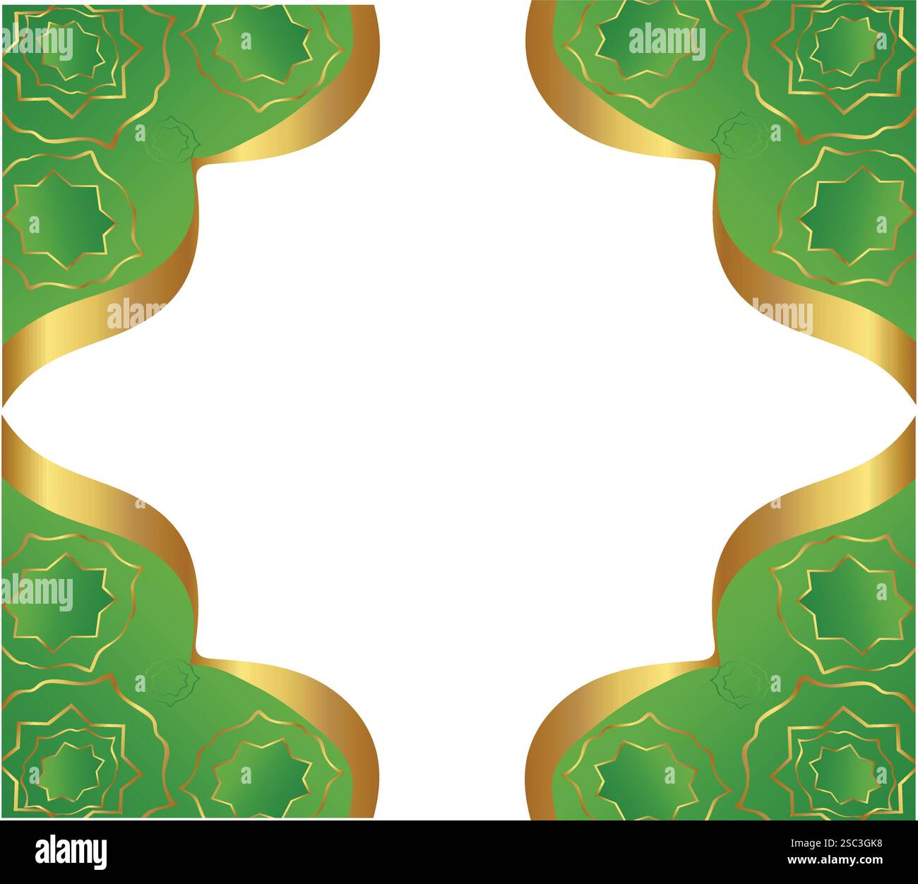 Islamic background frame border Stock Vector Image & Art - Alamy