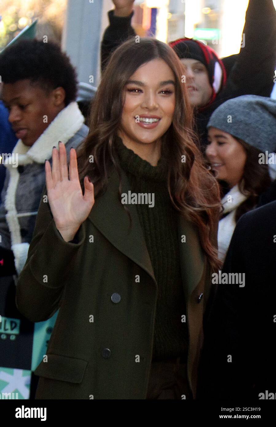 Singer and actress Hailee Steinfeld made an appearance at Build Series ...