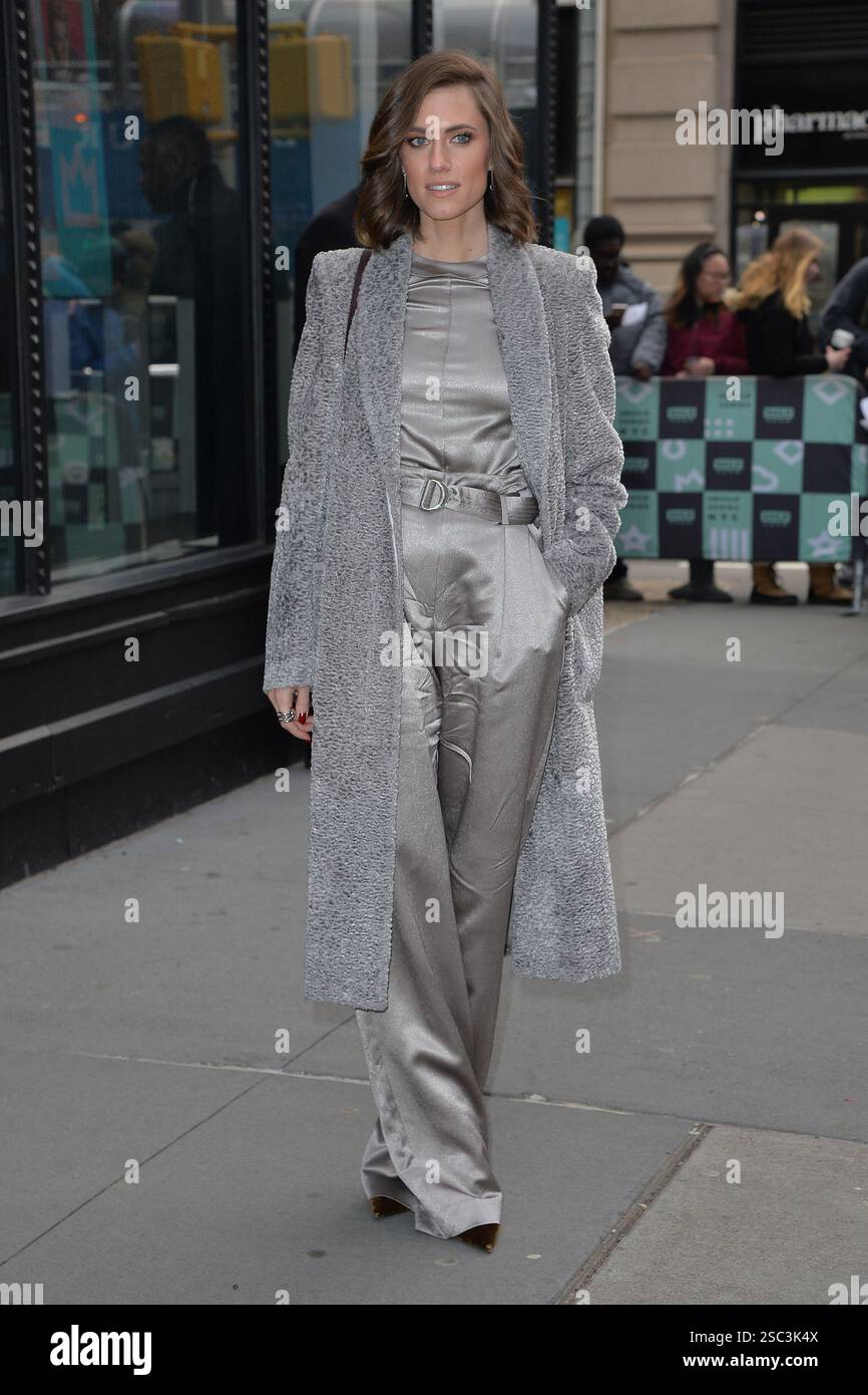 Allison Williams made an appearance on Build Series on January , 2019 ...