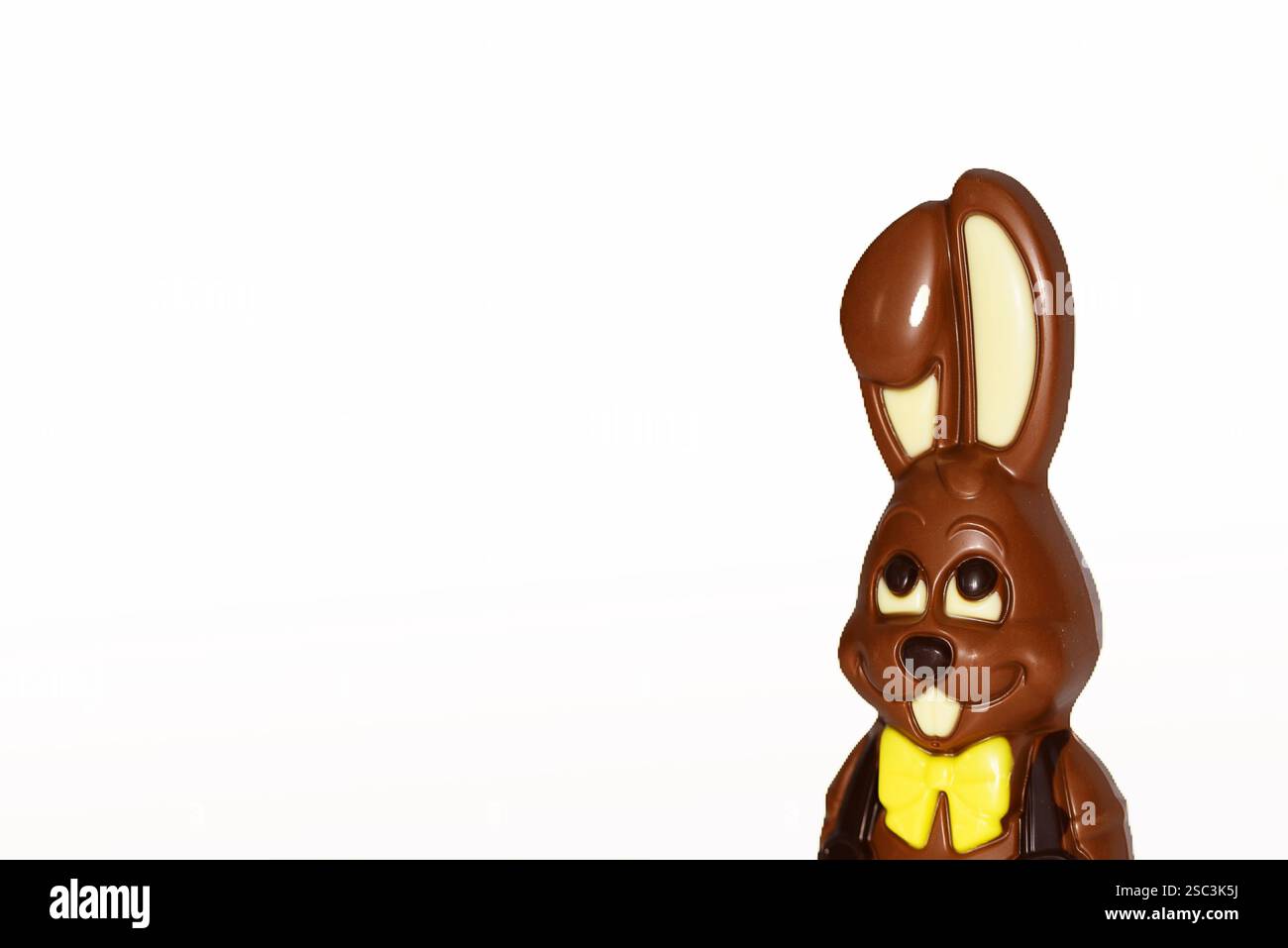 Den Helder, Netherlands. January 20, 2025. A chocolate Easter bunny on ...