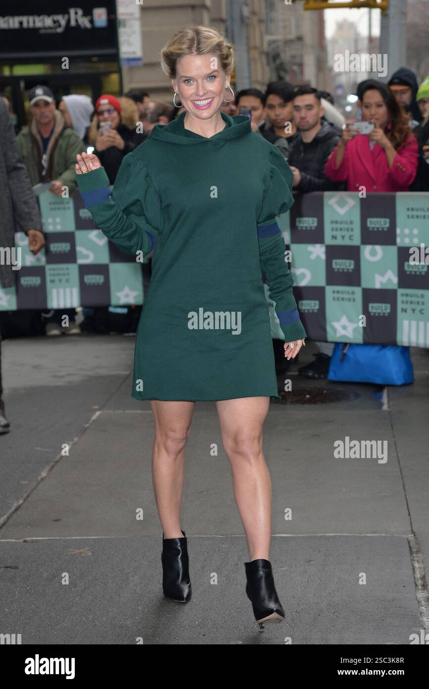 Alice Eve made an appearance on Build Series on January 8, 2019 in New ...