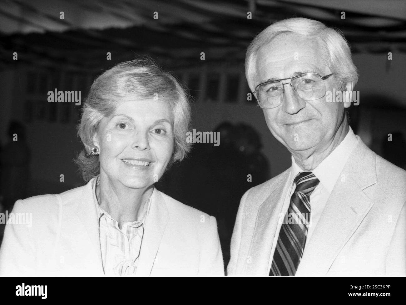 Los Angeles, CA, USA, 1990s. Husband and wife Joseph Oros & Betty ...