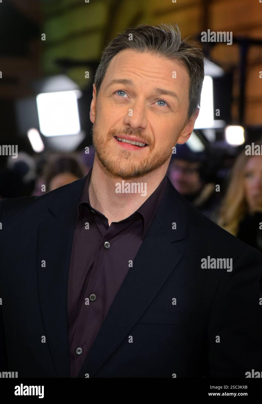 actor james mcavoy at film premier Glass cursor mayfair cinema london 9 ...