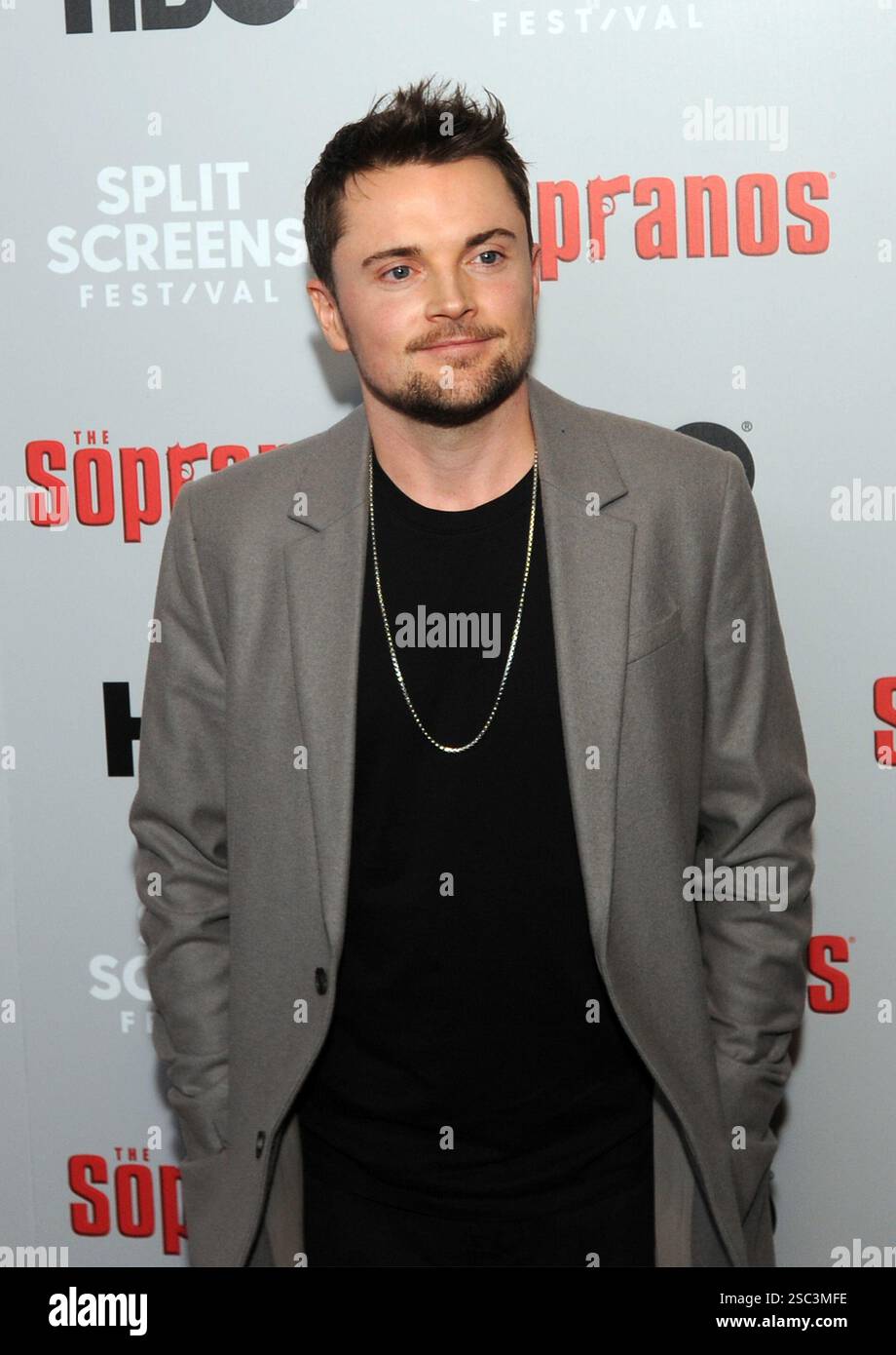 Robert Iler arriving at the 'The Sopranos' 20th Anniversary Panel Discussion at the SVA Theater ...