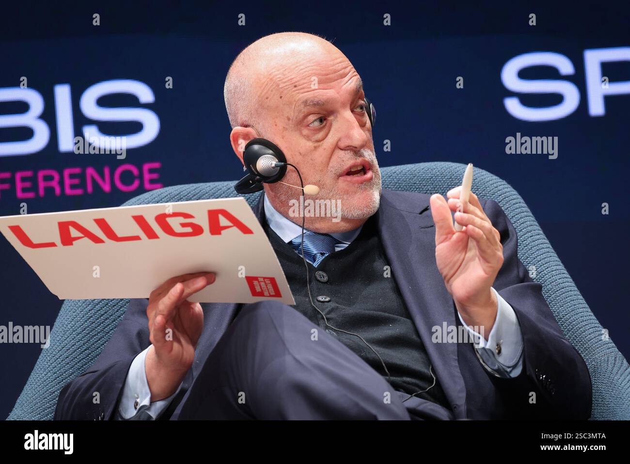 Hamburg, Germany. 05th Feb, 2025. Javier Tebas, President of LaLiga ...