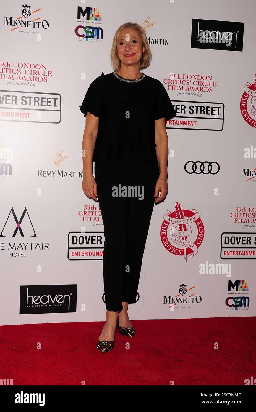 Caroline Goodall attending The 39th London Critics Circle Film Awards ...