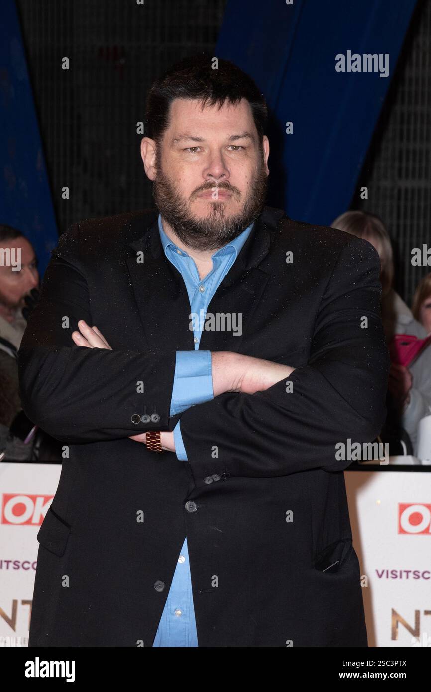 Mark Labbett attends the National Television Awards at The O2 in London ...