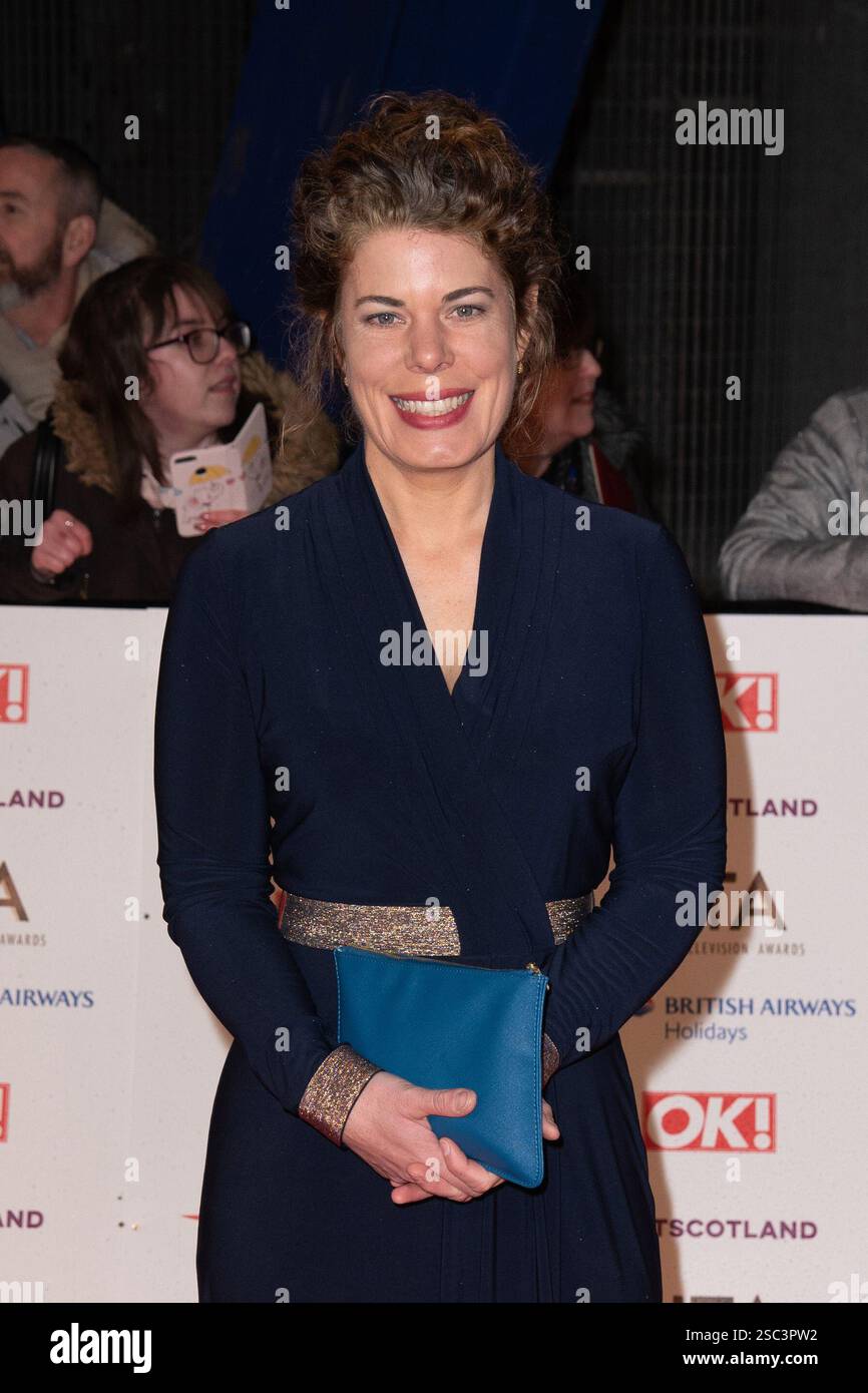 Selina Griffiths attends the National Television Awards at The O2 in ...