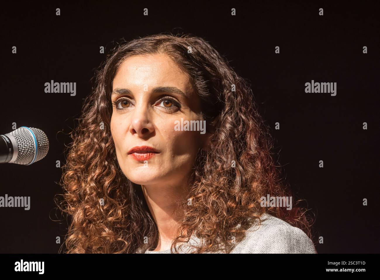 Jessica Tatti, Co-Vorsitzende des BSW und Spitzenkandidatin in Baden ...