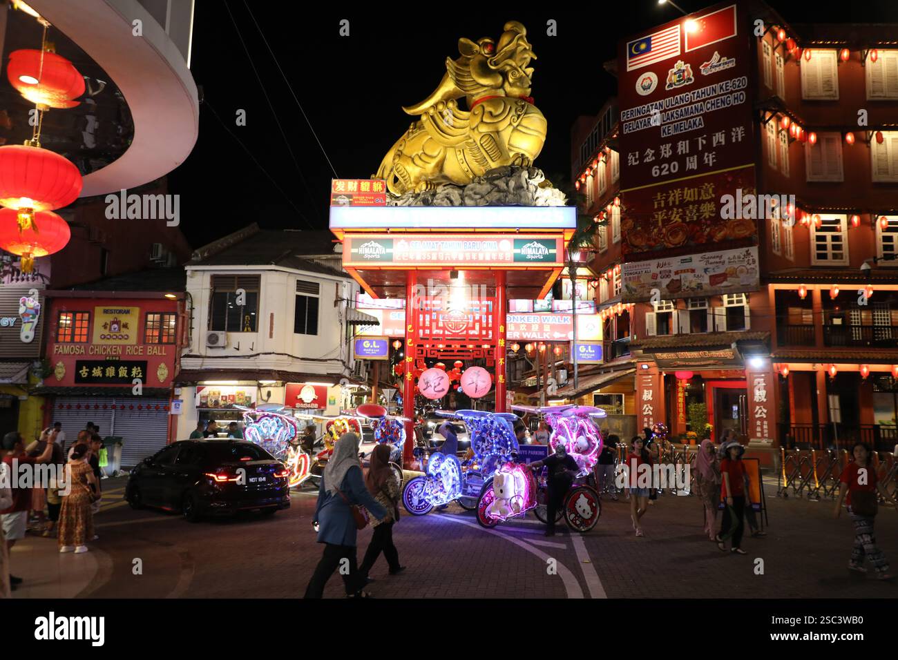 Jonker Walk, Melaka, Malaysia Stock Photo - Alamy