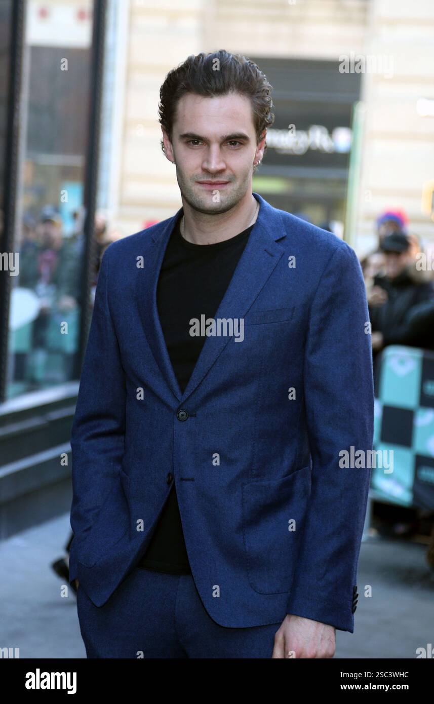 Actor Tom Bateman made an appearance at Build Series on February 5 2019 ...