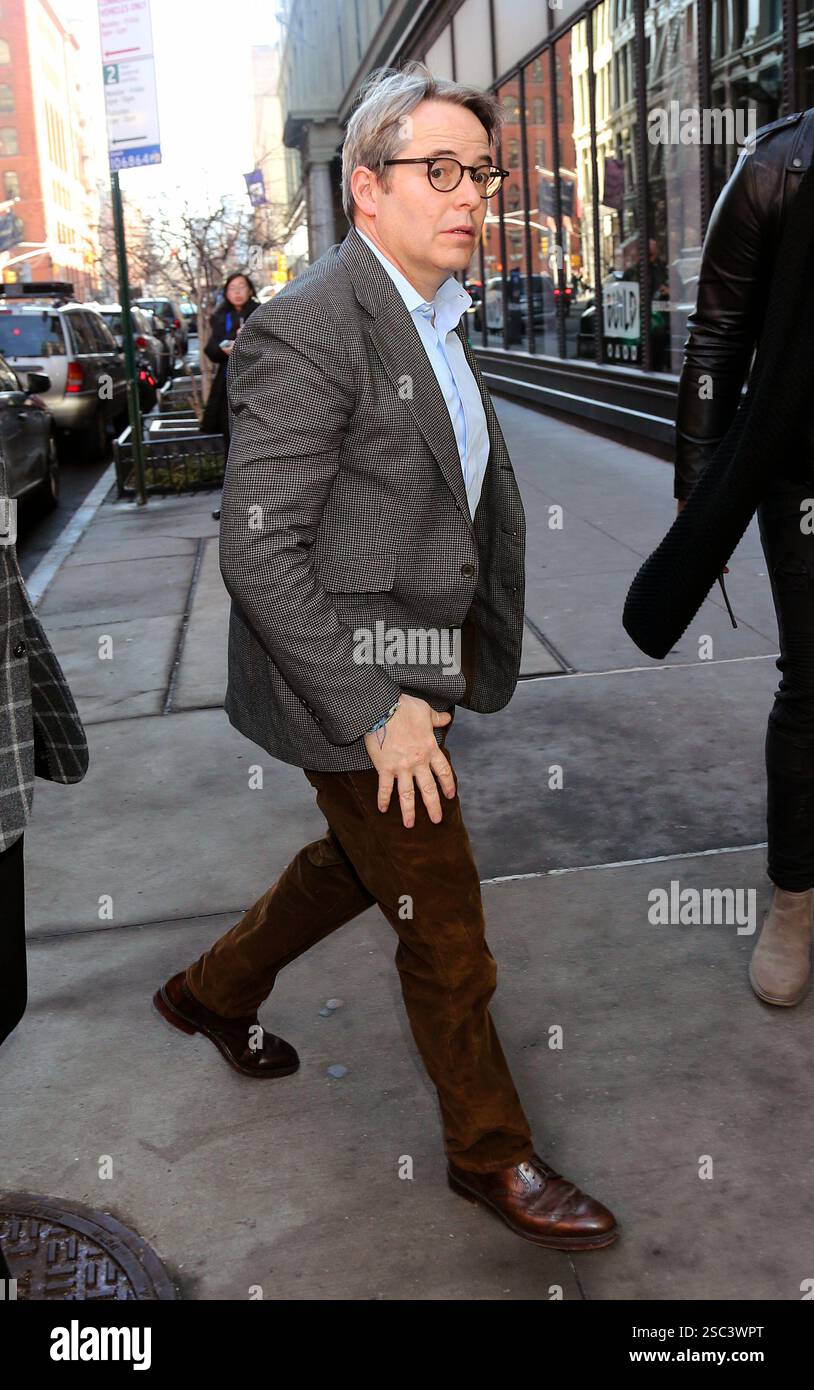 Actor Matthew Broderick made an appearance at Build Series on February ...