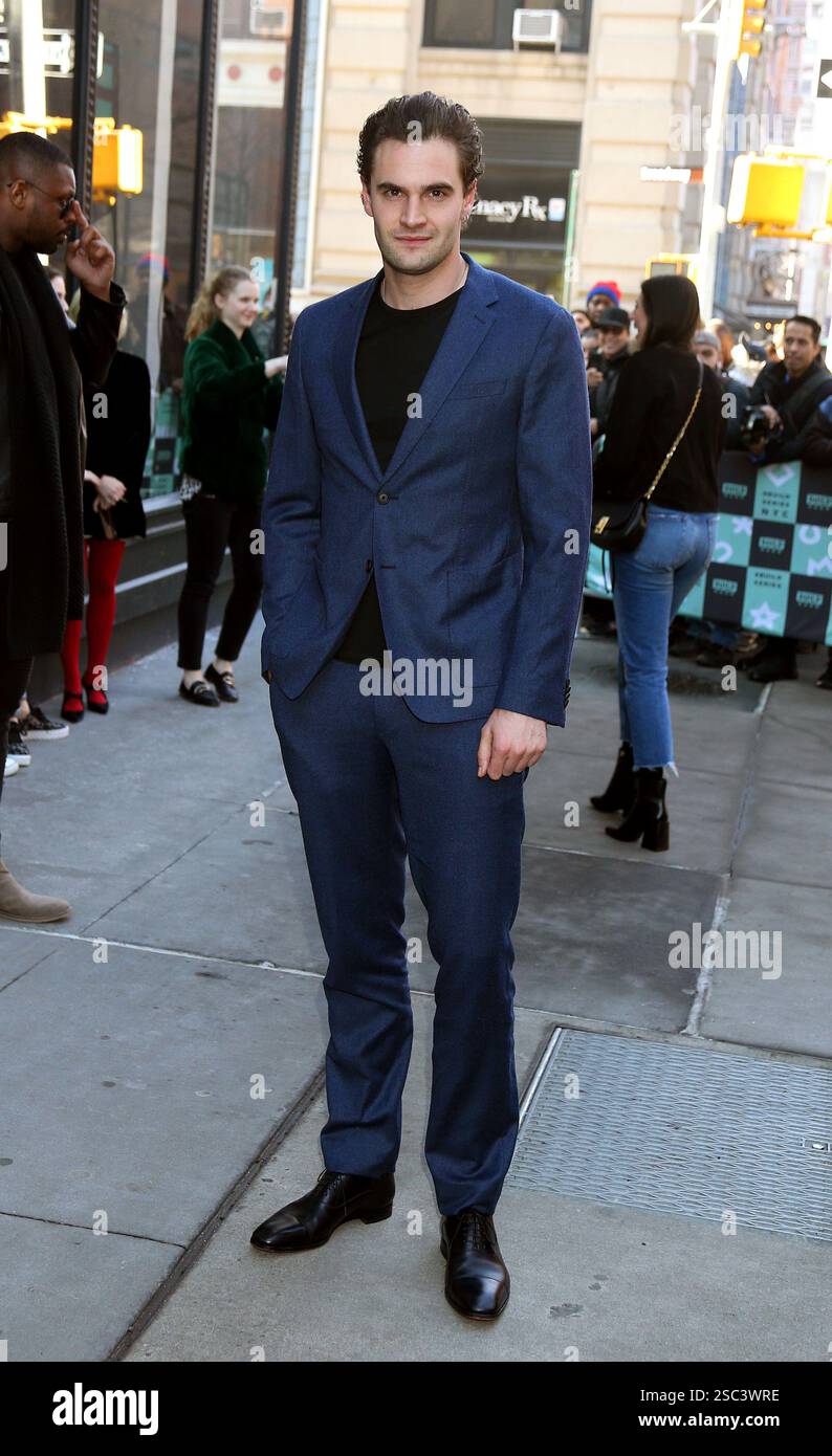 Actor Tom Bateman made an appearance at Build Series on February 5 2019 ...