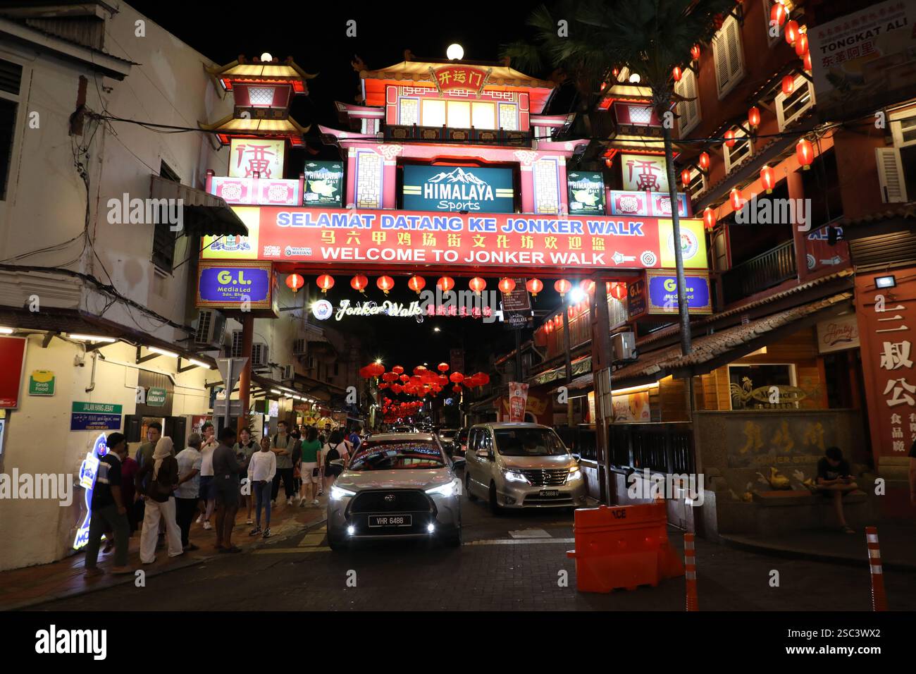 Jonker Walk, Melaka, Malaysia Stock Photo - Alamy