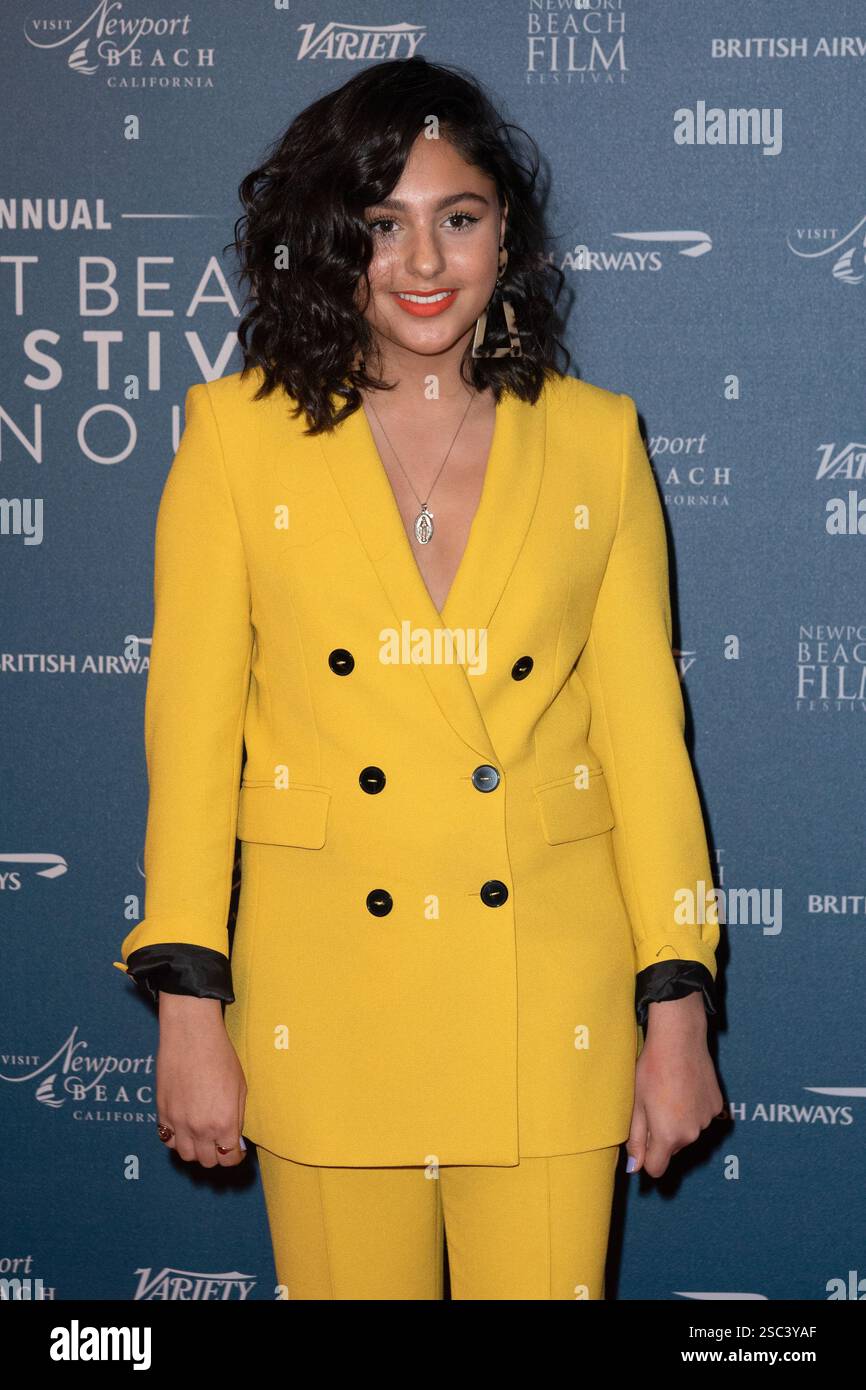 Rhianne Barreto attends the Newport Beach Film Festival UK Honours ...