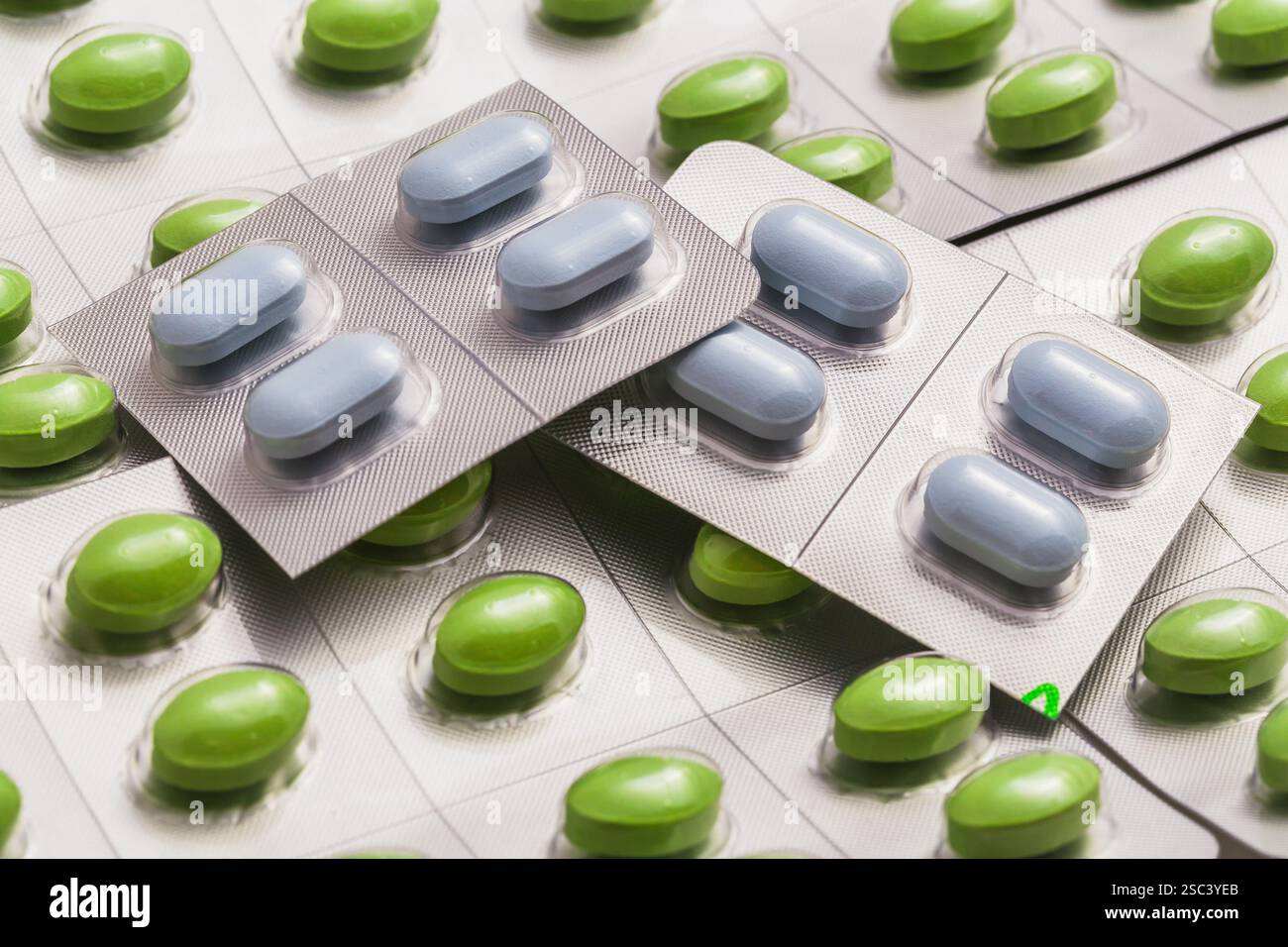 the color pill or just salmon oil capsules Stock Photo - Alamy