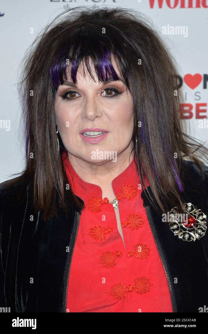 Ann Wilson of Heart attending Woman’s Day Red Dress Awards on February ...