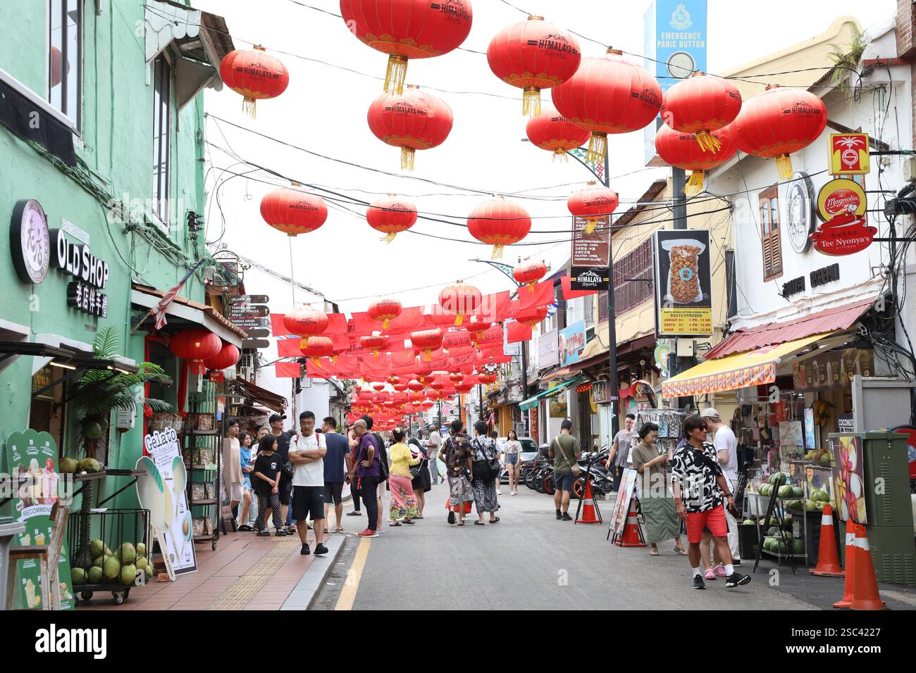Jonker Street, Melaka, Malaysia Stock Photo - Alamy