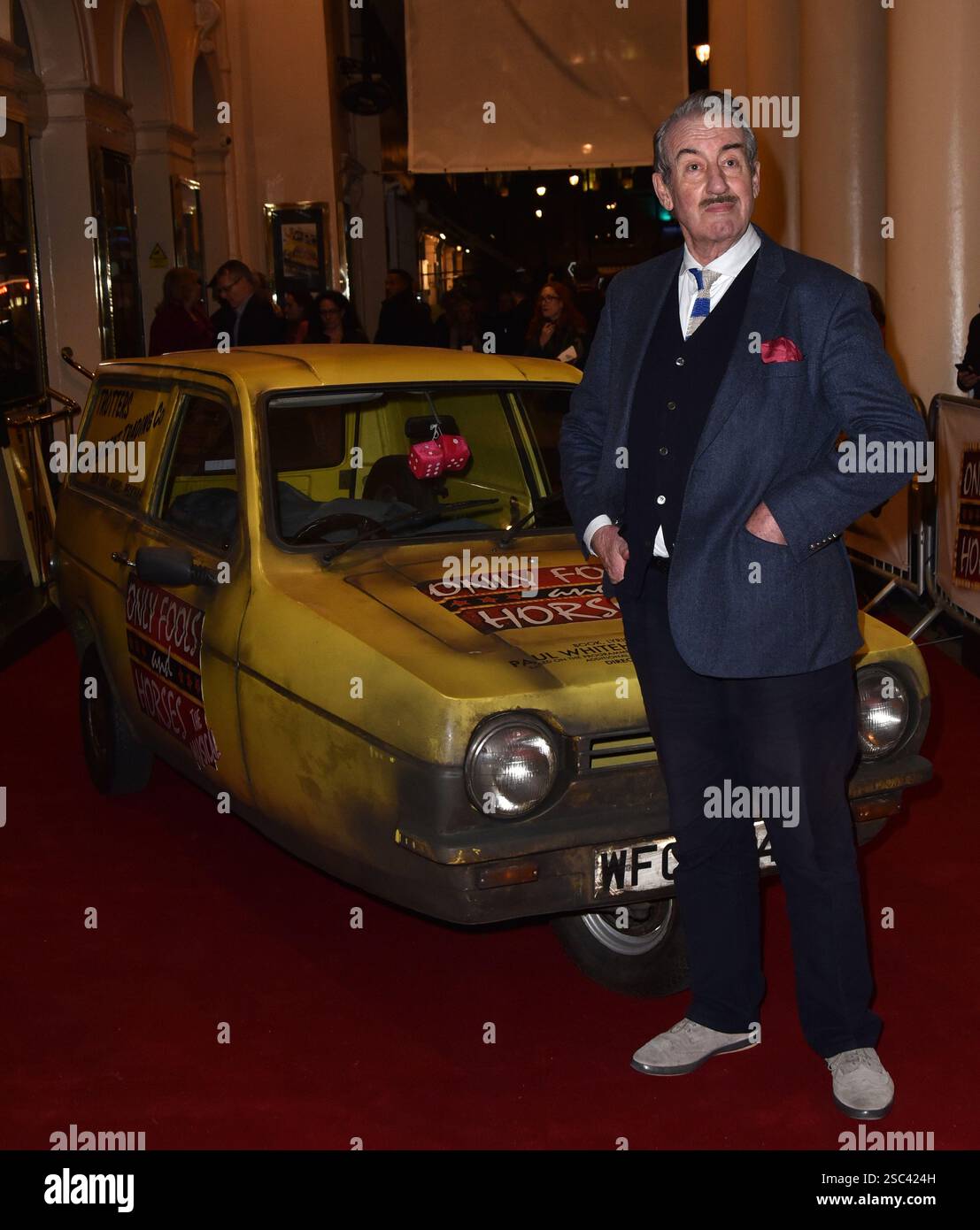 John Challis attends the 'Only Fools and Horses The Musical' - Press ...