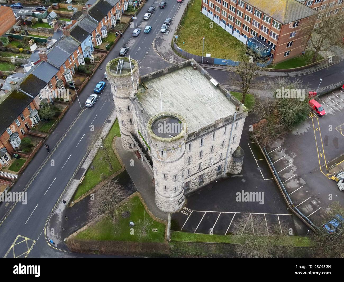 Dorchester, Dorset, UK. 5th February 2024. General view of The Keep ...