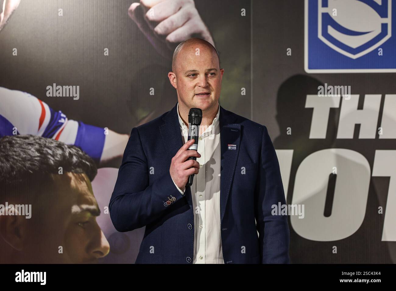 Rhodri Jones Managing Director of Rugby League Commercial during the ...