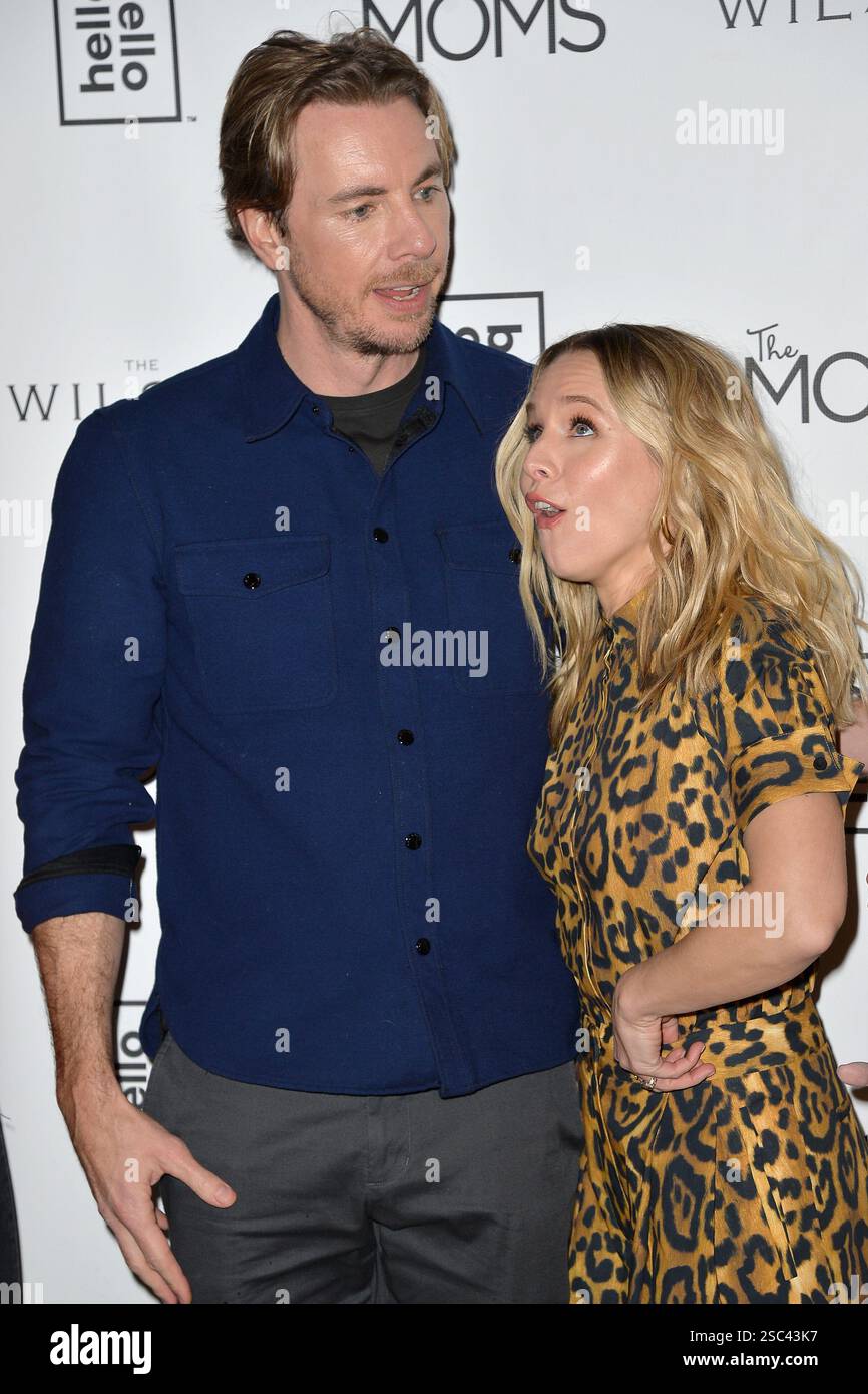 Dax Shepard and Kristen Bell attending The Moms Momarazzi event for the ...