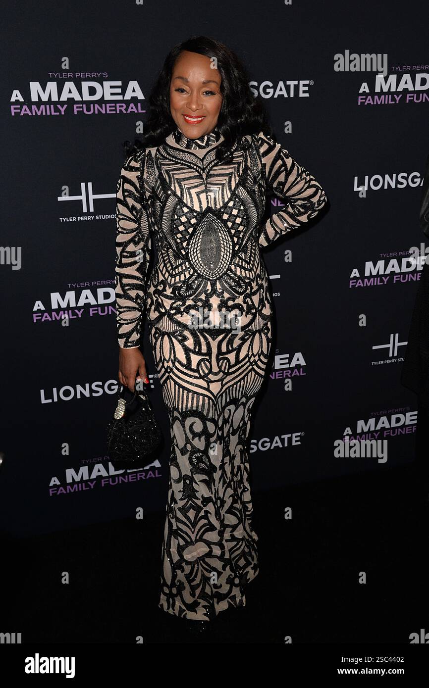 Jen Harper attending 'A Madea Family Funeral' special screening on ...