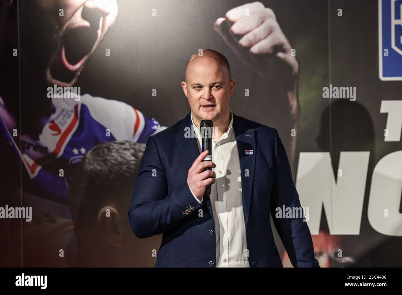 Rhodri Jones Managing Director of Rugby League Commercial during the ...