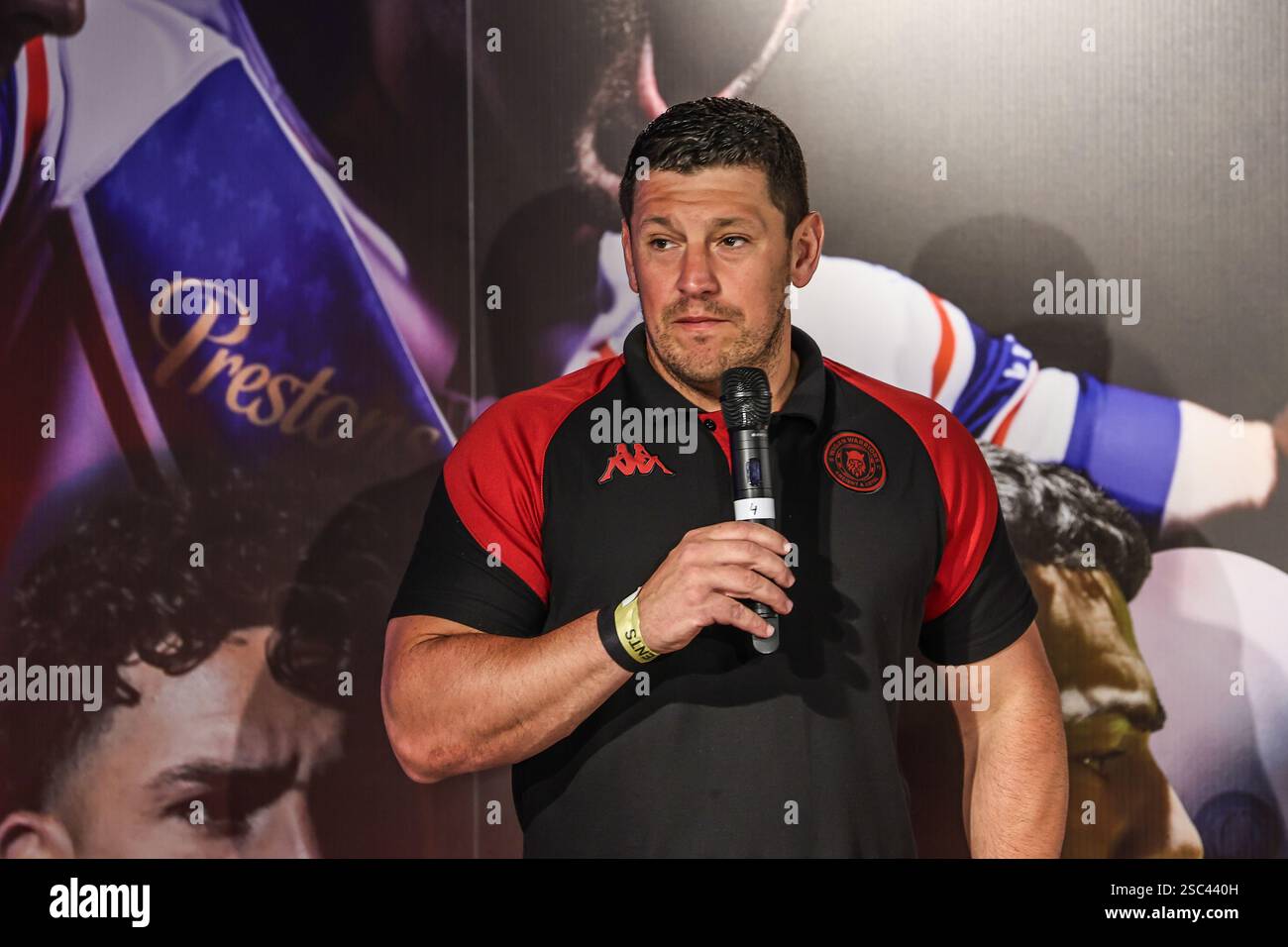 Matt Peet Head Coach of Wigan Warriors during the 2025 Betfred Super ...