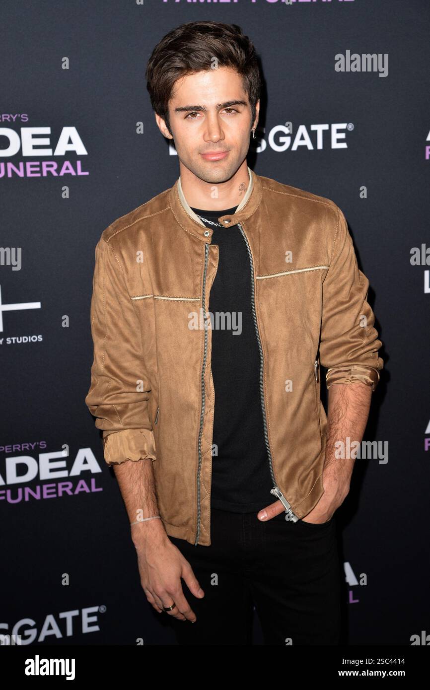 Max Ehrich attending 'A Madea Family Funeral' special screening on ...