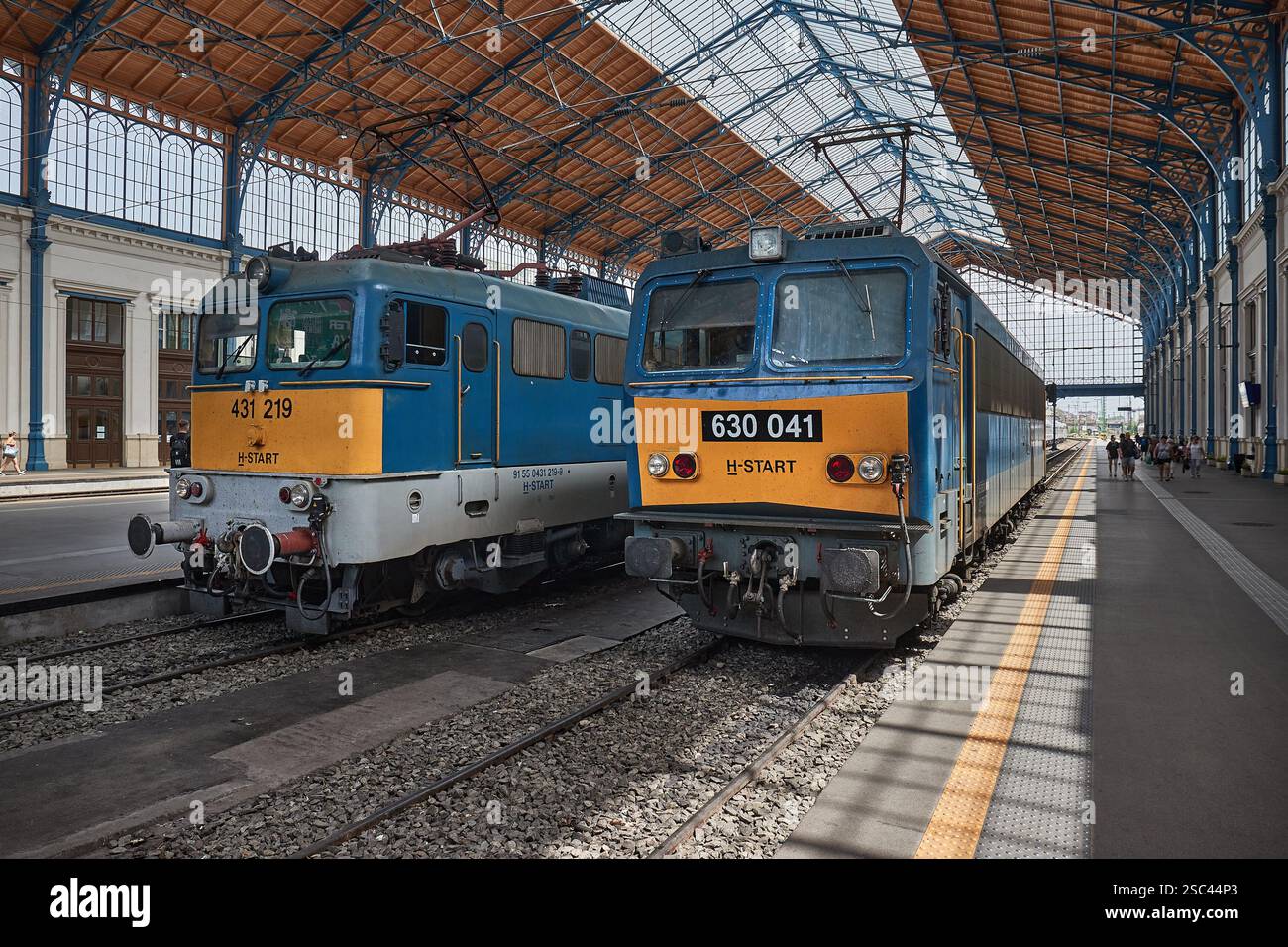 Electric locomotives in Budapest, Hungary, V43, V63, Class 630 Stock ...