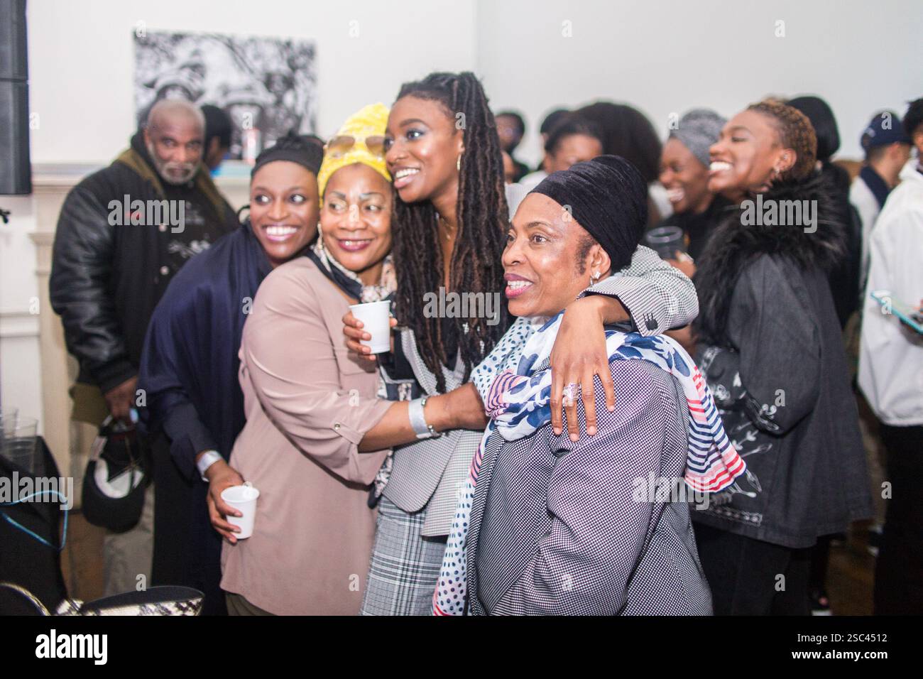 Little Simz at Grey Area Album Launch & Birthday Party Somertset House ...