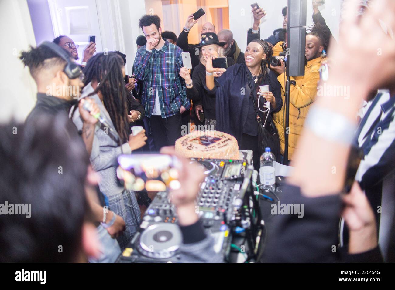 Little Simz at Grey Area Album Launch & Birthday Party Somertset House ...