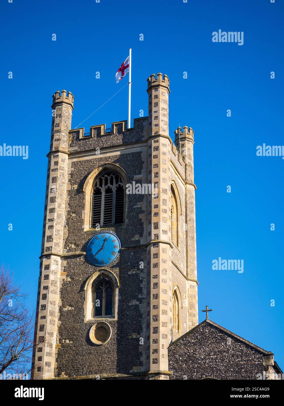 Church Tower, St Marys Church, Henley-on-Thames, Oxfordshire, England ...