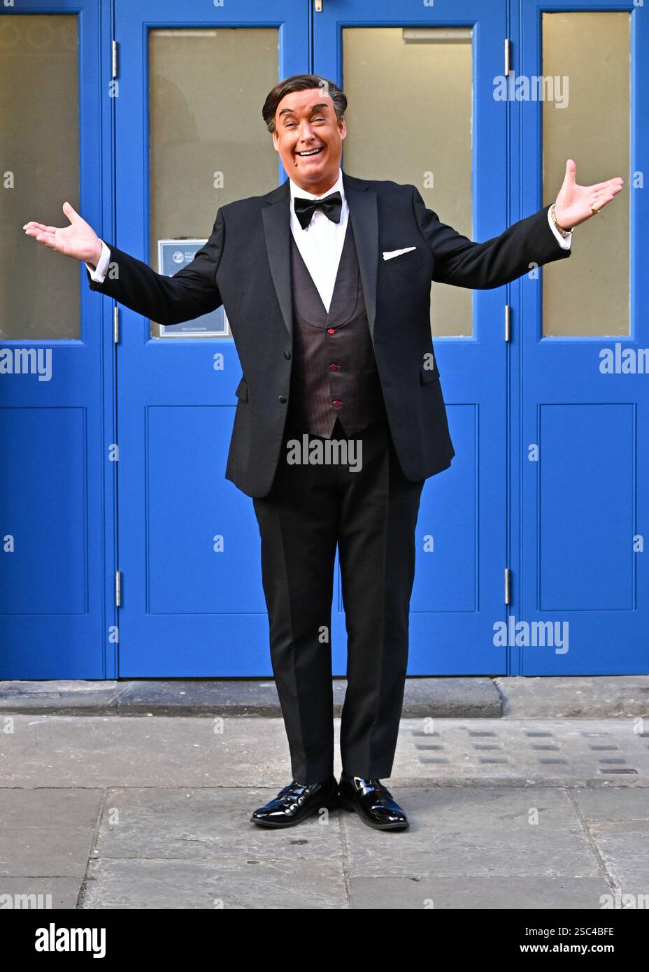 Simon Cartwright (as Bob Monkhouse) at ‘THE LAST LAUGH’ - Photocall at ...