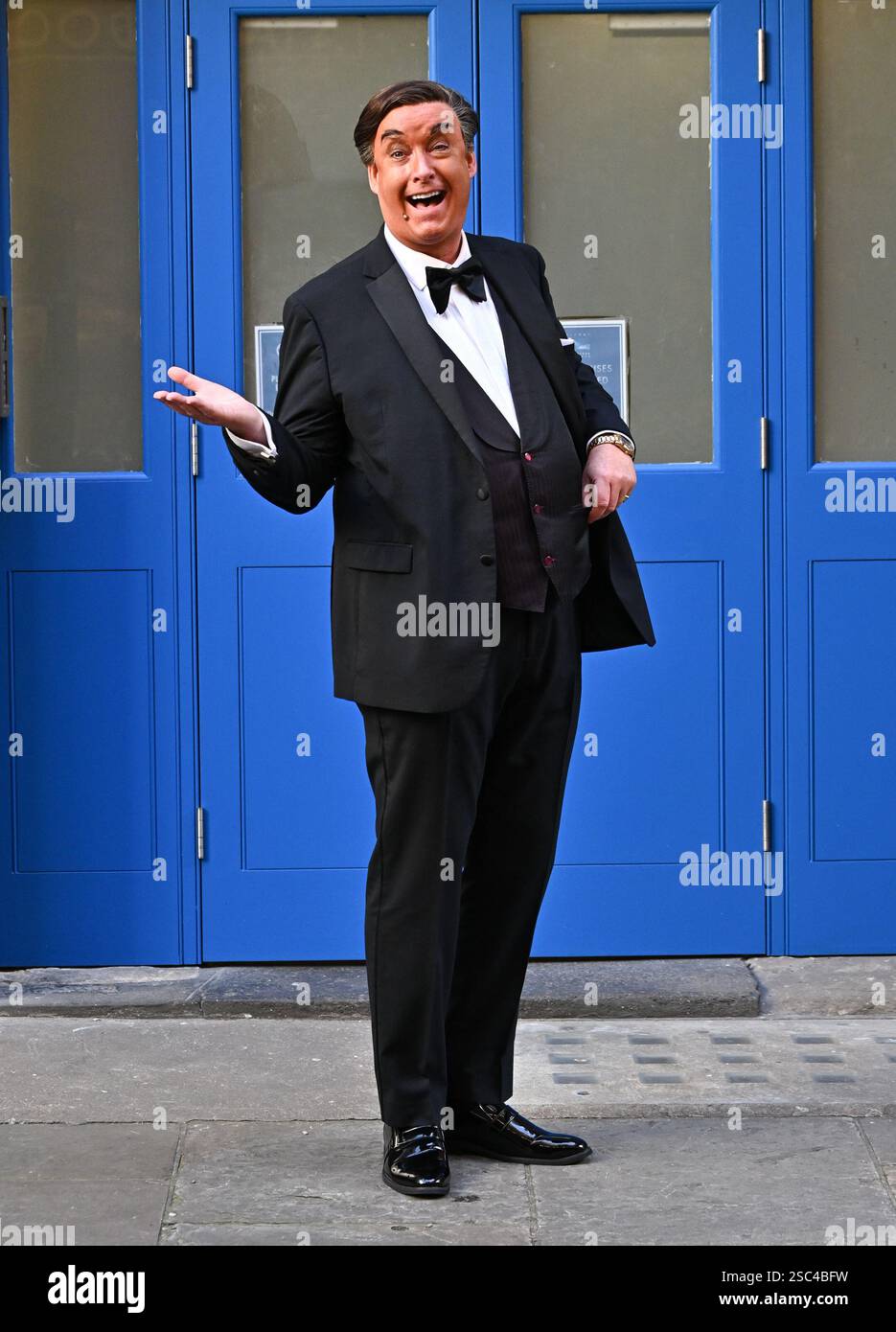 Simon Cartwright (as Bob Monkhouse) at ‘THE LAST LAUGH’ - Photocall at ...