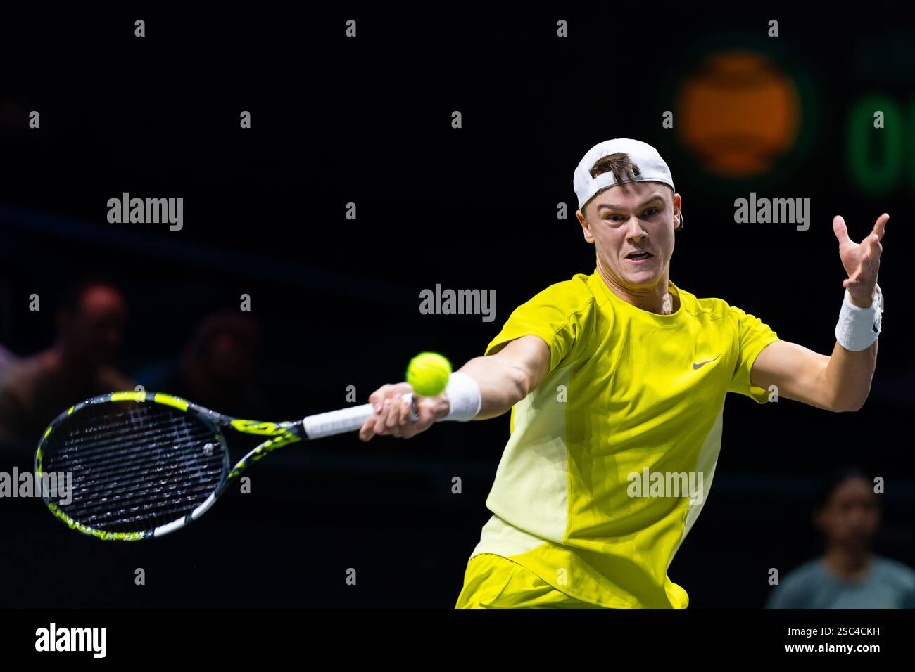 Rotterdam, Netherlands. 04th Feb, 2025. ROTTERDAM, NETHERLANDS - FEBRUARY 4: Holger Rune of ...