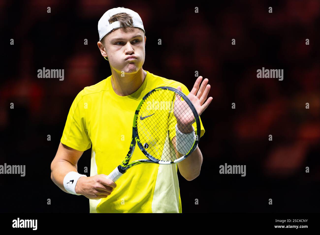 Rotterdam, Netherlands. 04th Feb, 2025. ROTTERDAM, NETHERLANDS - FEBRUARY 4: Holger Rune of ...