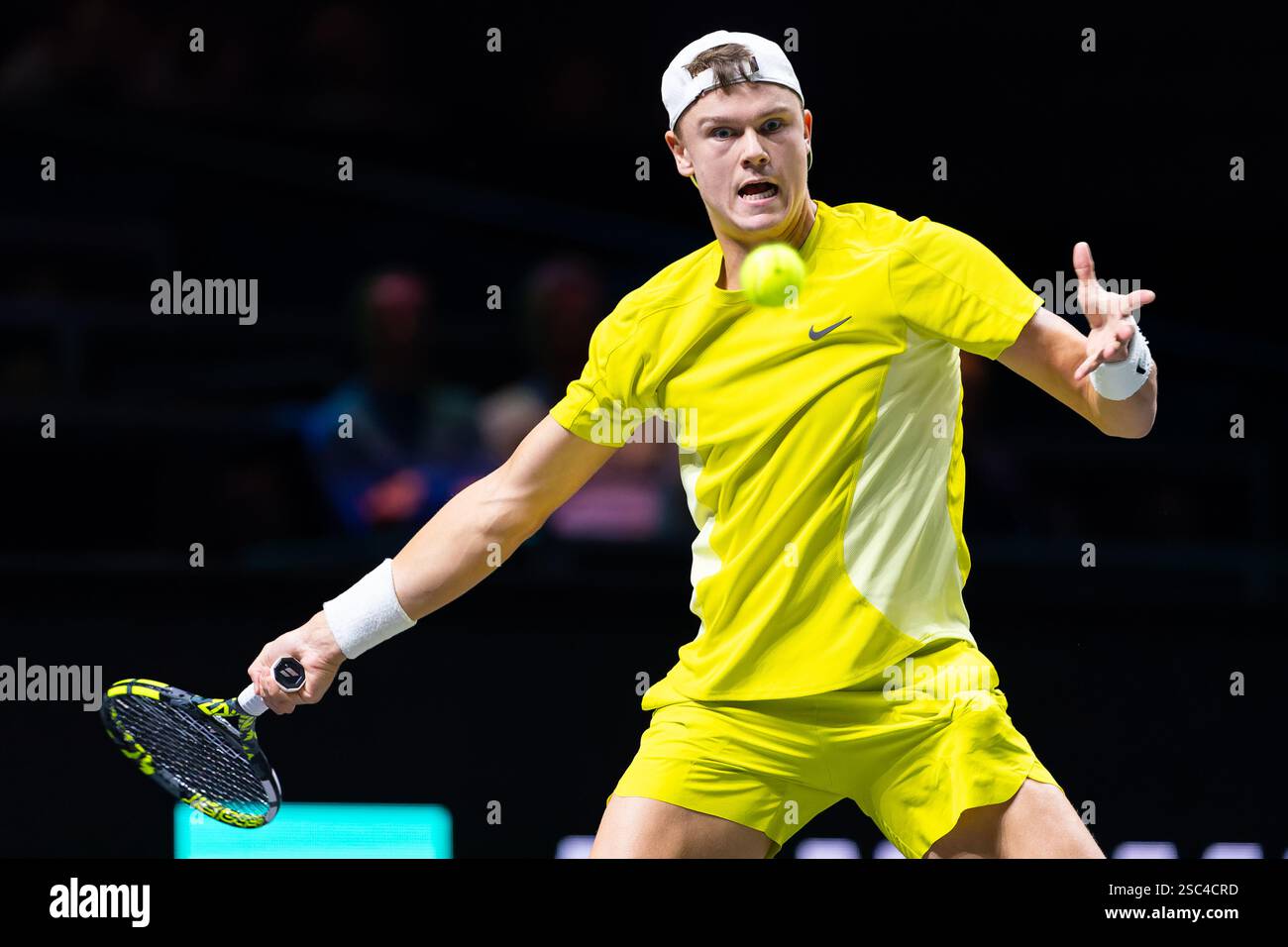 Rotterdam, Netherlands. 04th Feb, 2025. ROTTERDAM, NETHERLANDS - FEBRUARY 4: Holger Rune of ...