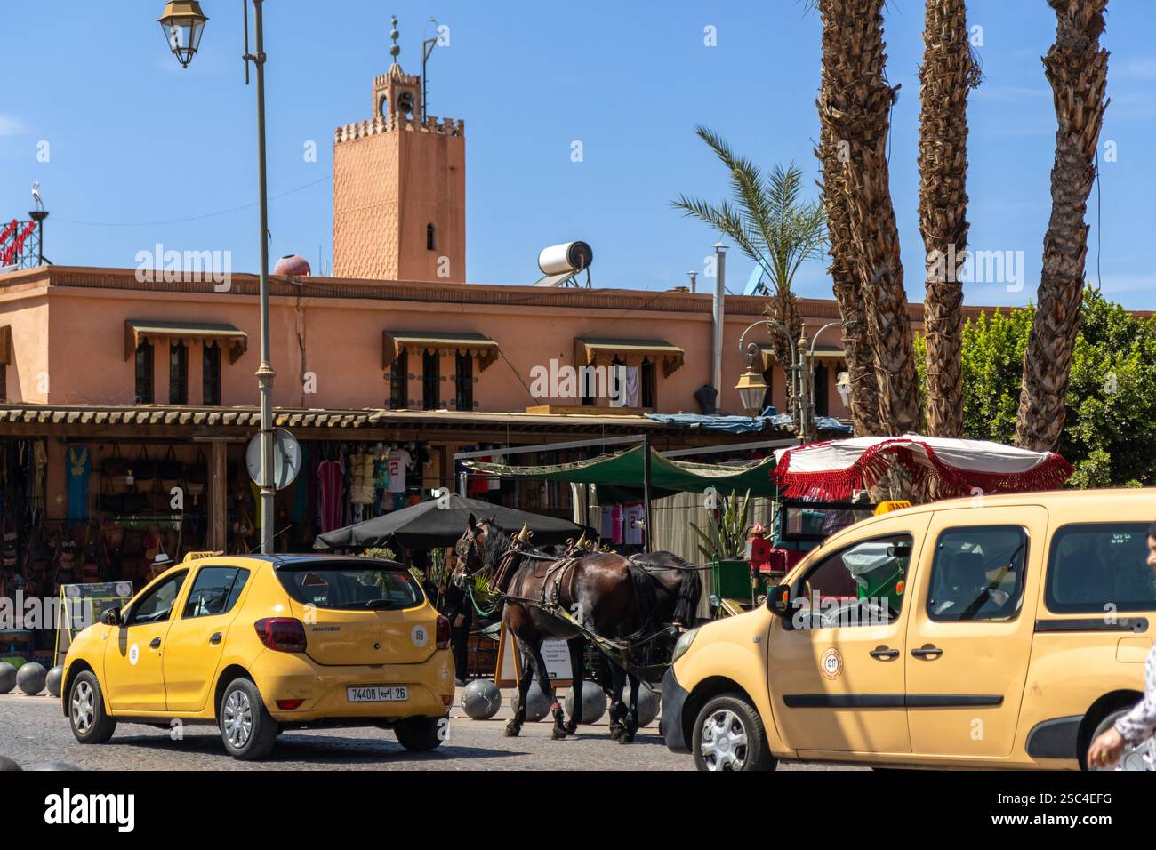 Place des Ferblantiers, located on the edge of the Mellah, Marrakech's ...