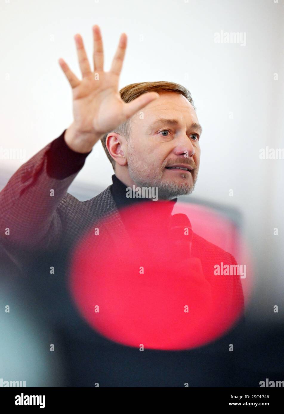 Karlsruhe, Germany. 05th Feb, 2025. Christian Lindner, Federal Chairman ...