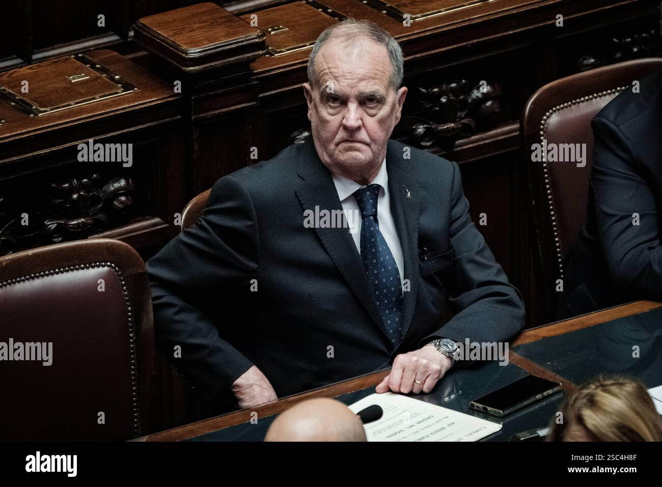 Roberto Calderoli Minister for Regional Affairs and Autonomy at the ...