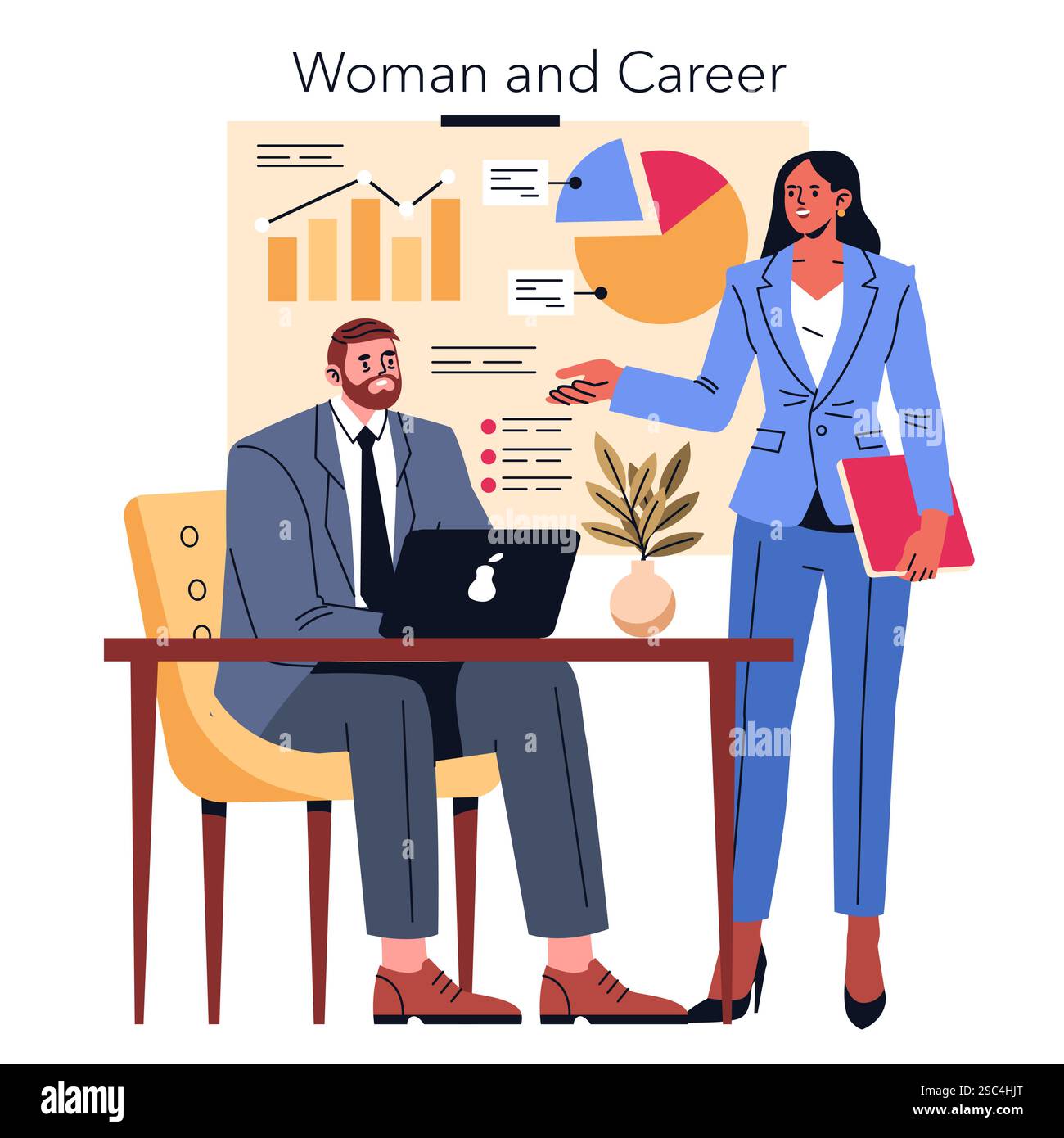 Celebrating International Women's Day, this illustration portrays a ...