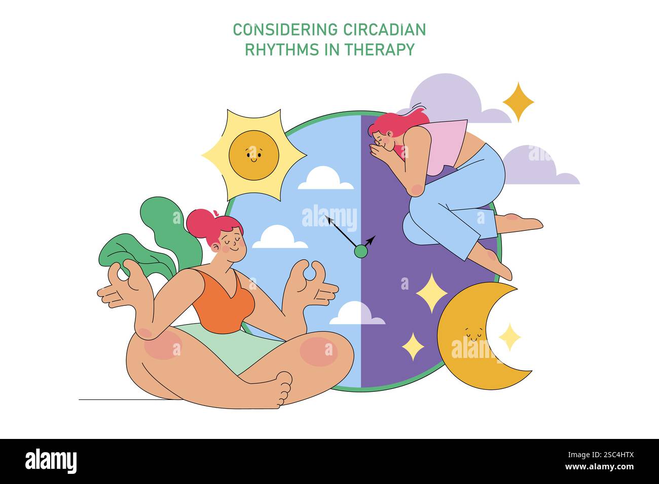 World Bipolar Day concept. Illustration highlighting the importance of ...